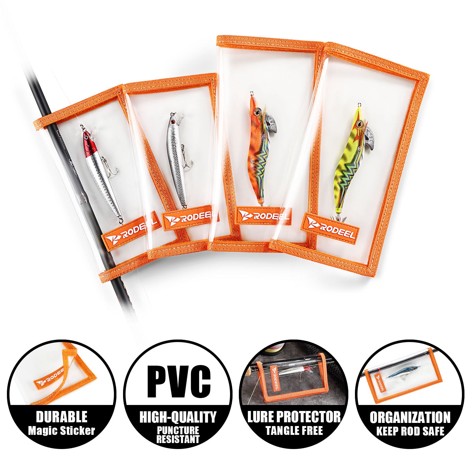 Clear PVC Lure Covers – Rodeel Fishing