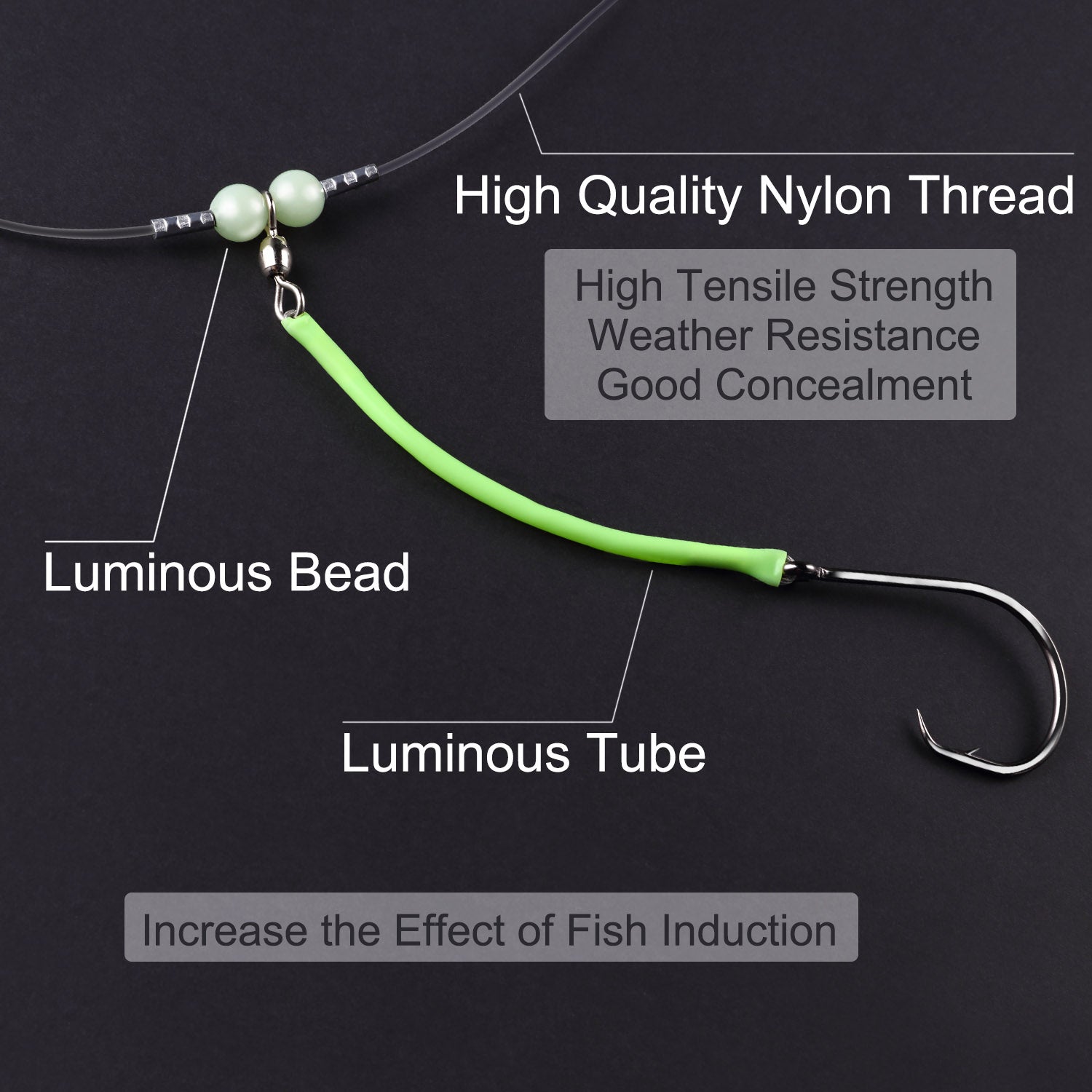 Sea Fishing Rigs 3/5 Hook Position – Rodeel Fishing